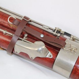 Bassoon Balance Hanger (Leather, Easy to Attach) | Crook and Staple