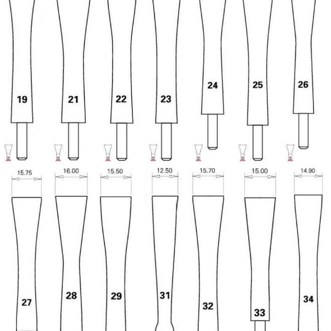 Rieger Bassoon Cane Shaper Tip | Crook and Staple