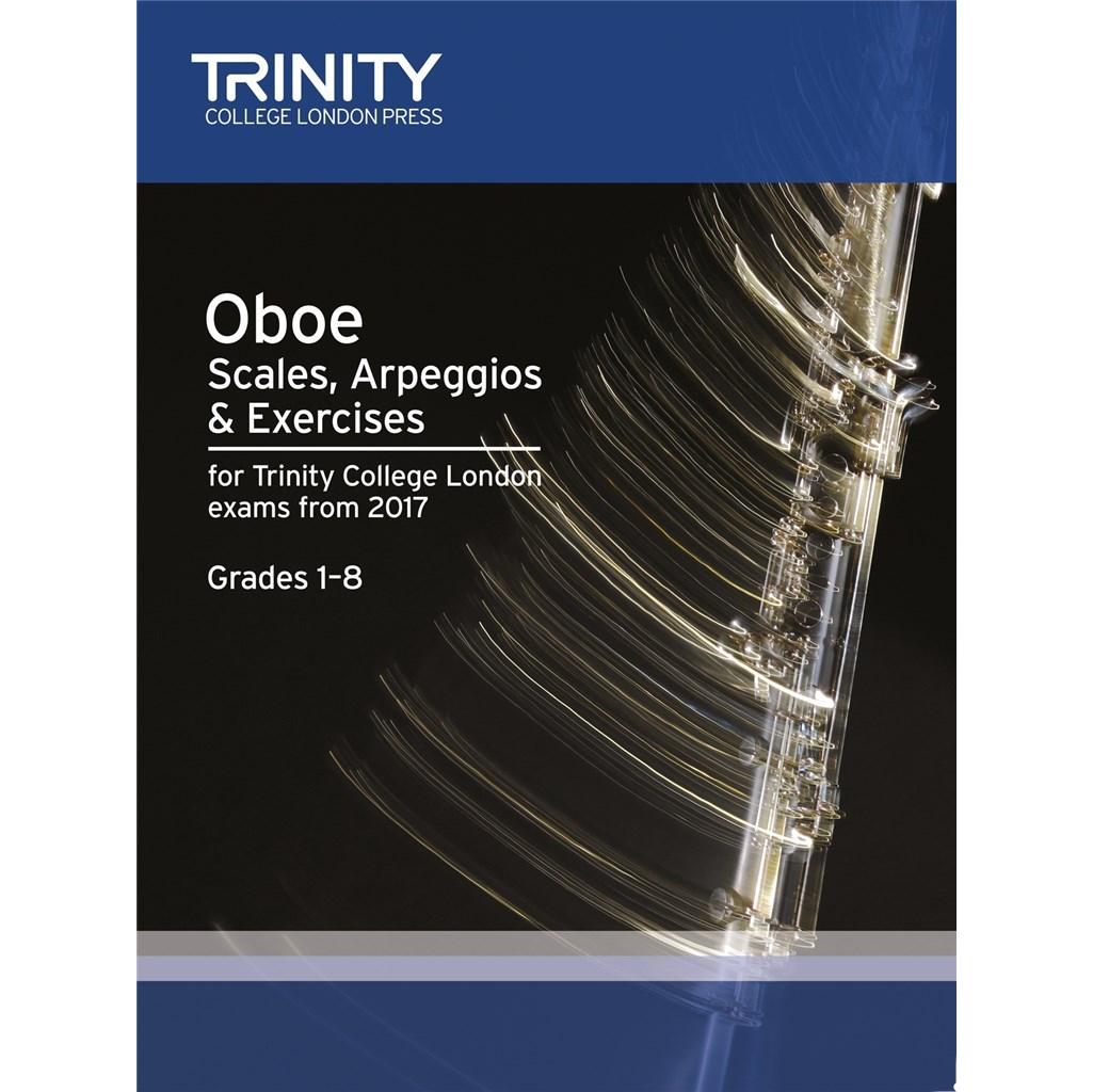 Trinity Oboe Scales, Arpeggios & Exercises Grades 1-8 — Crook and Staple
